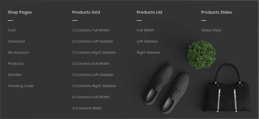 Using The Mega Menu – PixelDima Help Docs